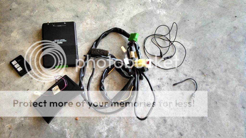 E34 security system / alarm OEM BMW