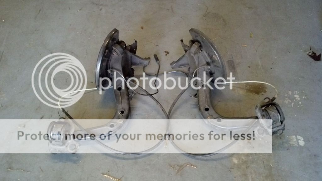 E36 M3 Rear Trailing Arms w/ Hubs + Front Hub Assemblies